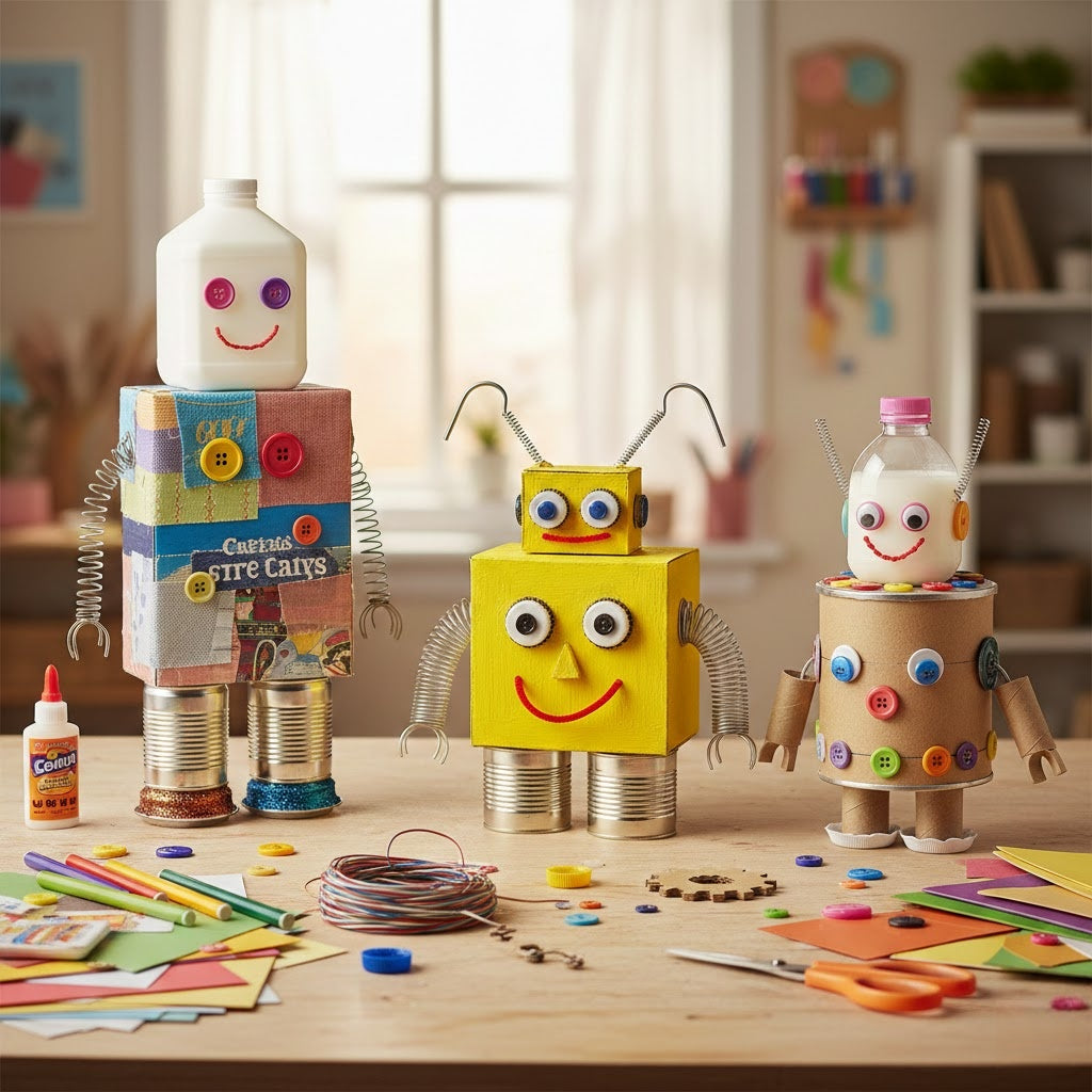 Top 10 Inspiring Robot Designs You Can Build with Simple Materials