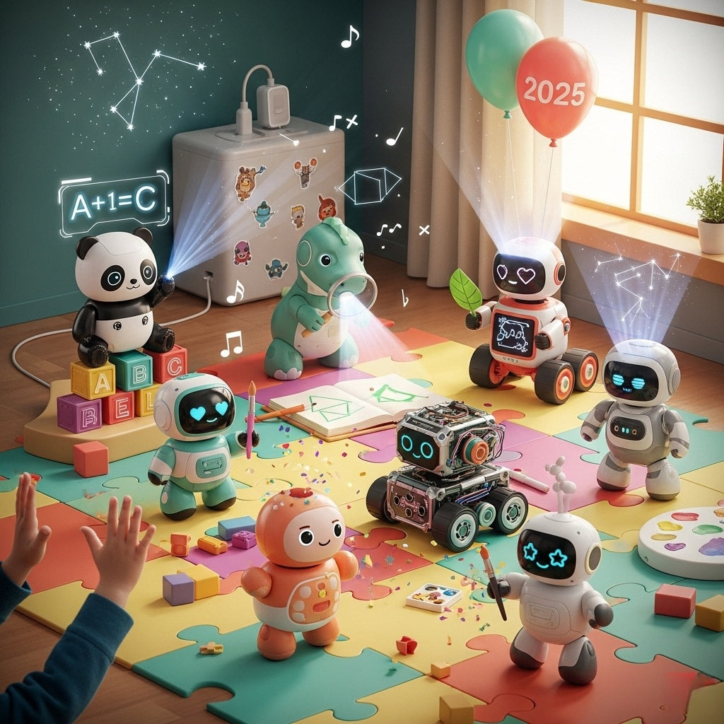 Top 7 Small Robot Toys for Kids 2025: Cute Companions & Educational Fu