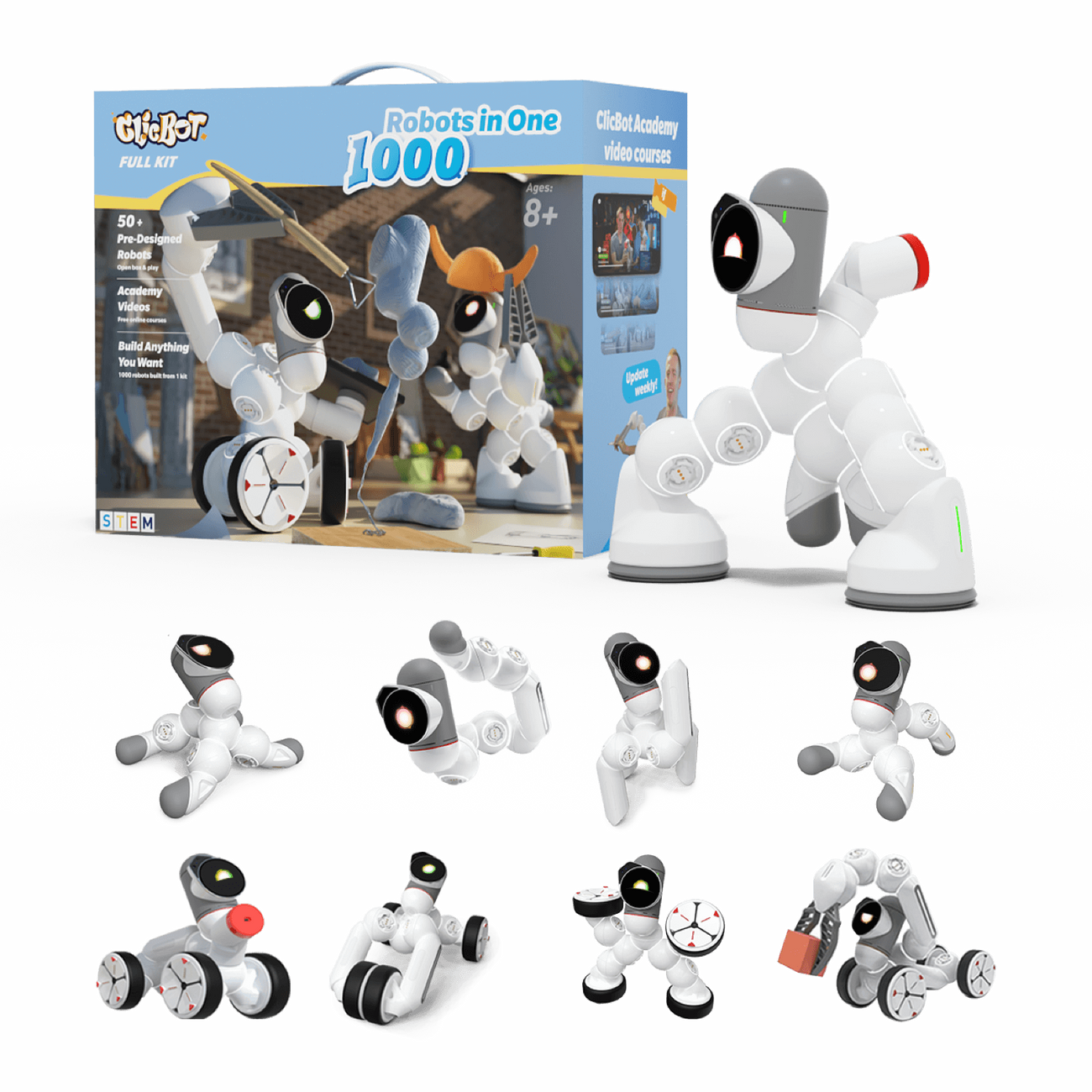 KEYI STEM ClicBot Kits & Robotics for Kids