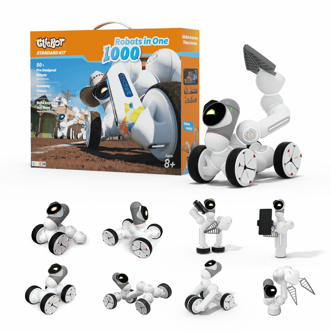KEYI STEM ClicBot Kits & Robotics for Kids